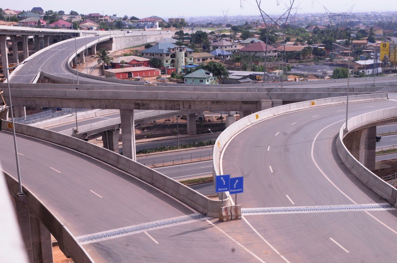Pokuase Interchange Inaugurated – 4-Tier Facility First in West Africa ...