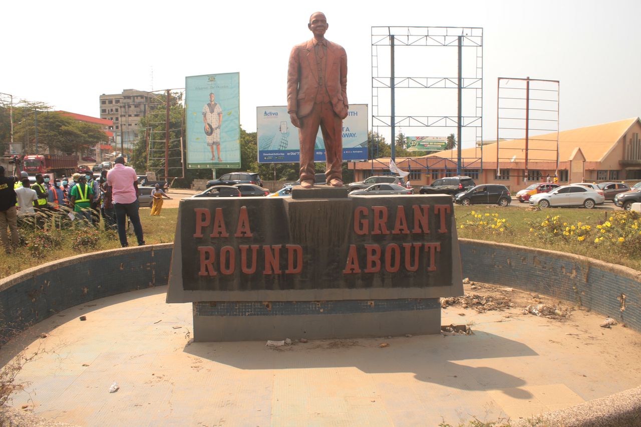 Construction of 6 selected roads in Sekondi-Takoradi, Paa Grant ...