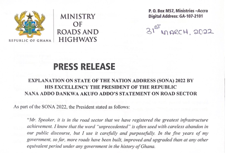 Press Release: Explanation on the State of the Nation Address (SONA ...
