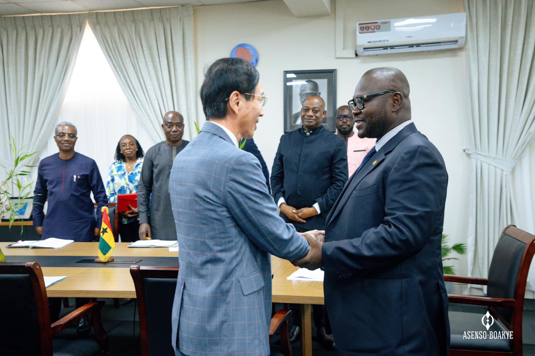 Roads Minister Asenso-Boakye engages Japan Ambassador on completion of key projects – Ministry ...
